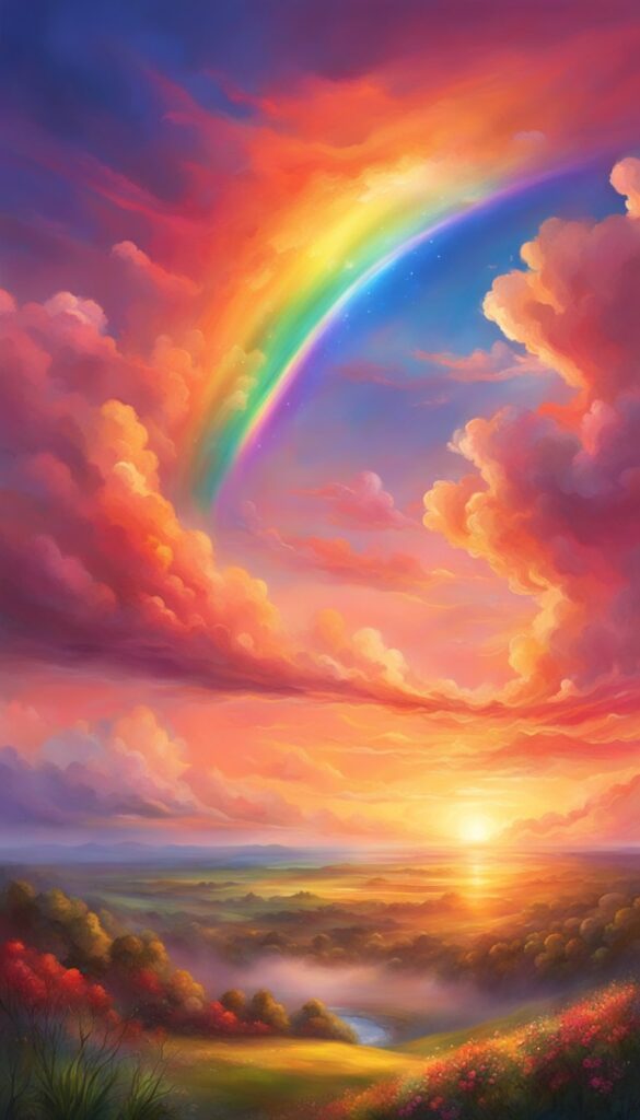 80+ Rainbow Aesthetic Backgrounds, Wallpapers, Illustrations (Free ...