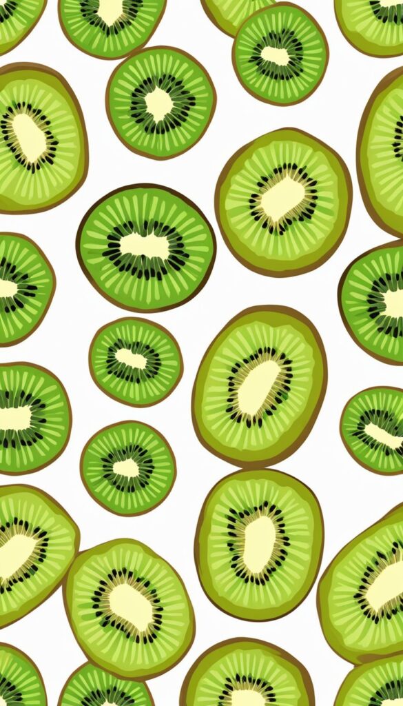 30+ Kiwi Fruit Pattern Background Illustrations (Free, High-Res ...