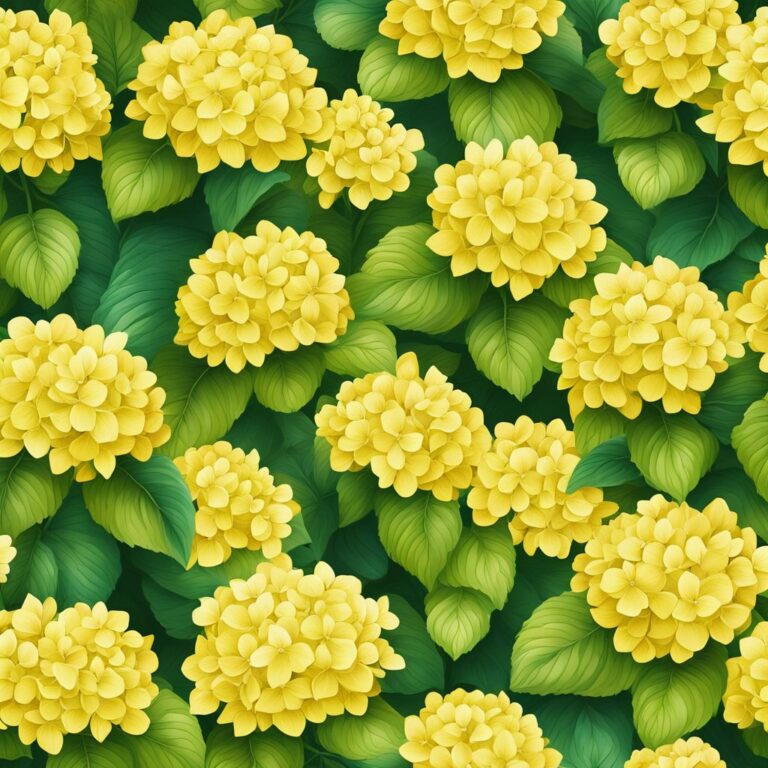 50+ Hydrangea Flower Pattern Background Illustrations (Free Download ...