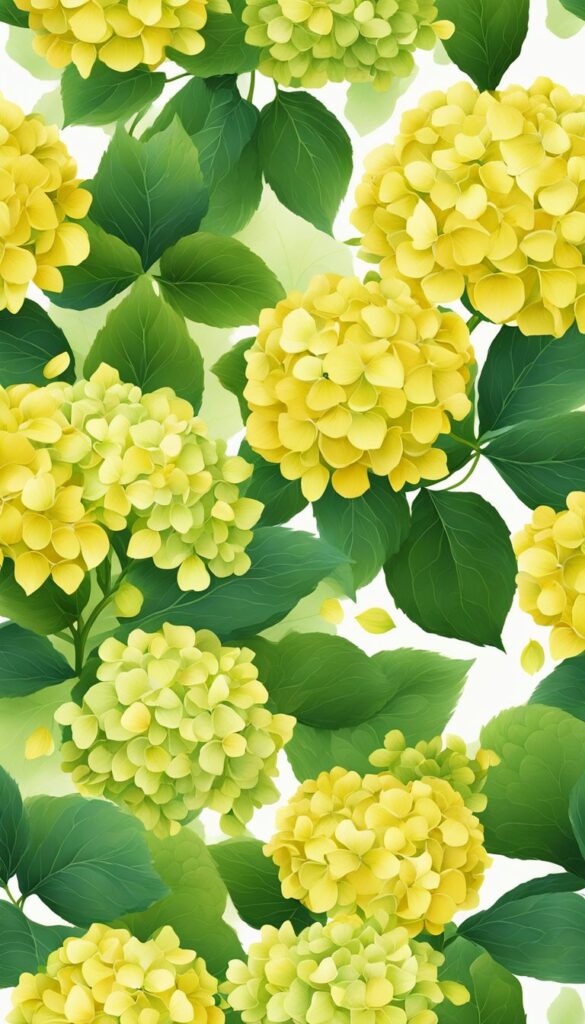 50+ Hydrangea Flower Pattern Background Illustrations (Free Download ...