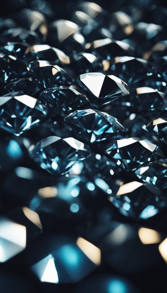 70+ Diamonds Aesthetic Backgrounds and Wallpapers (Free, High-Res ...