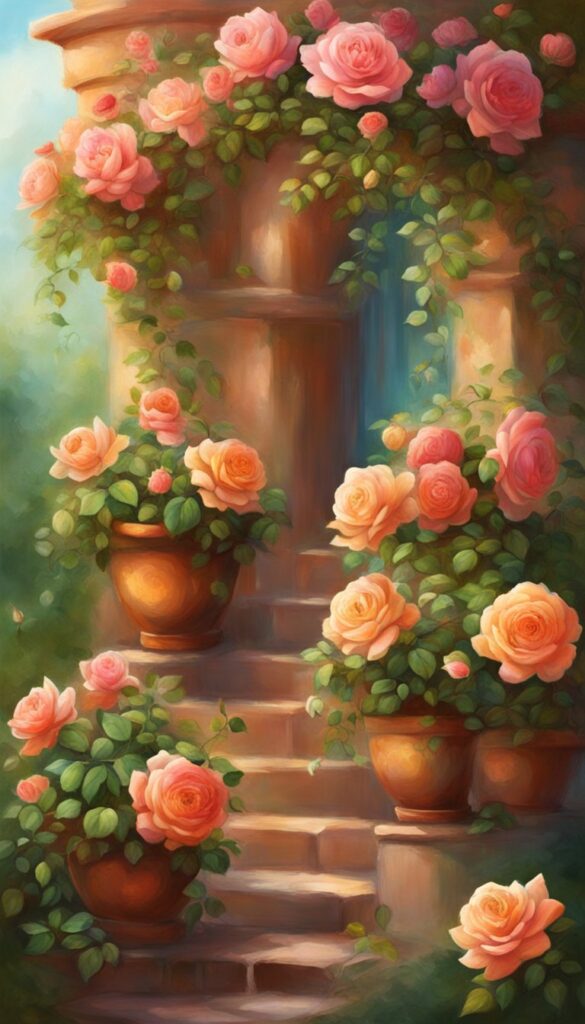 30+ Roses in Pots Cute Ideas and Inspiration - Trails and Freedom