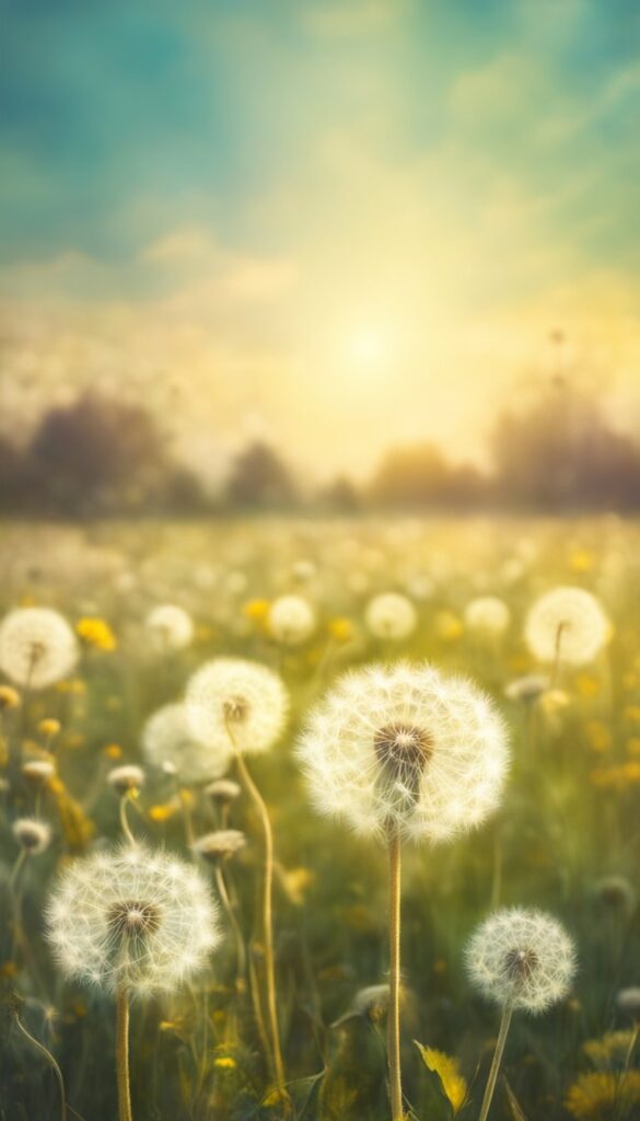 70+ Dandelion Flower Backgrounds, Wallpapers, Patterns (Free Download ...