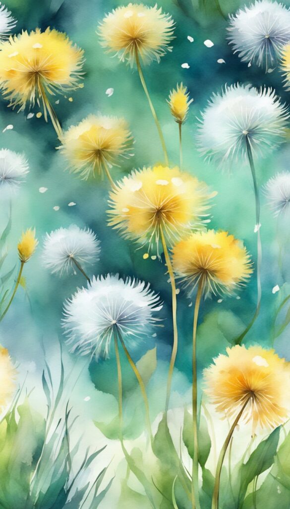 70+ Dandelion Flower Backgrounds, Wallpapers, Patterns (Free Download ...