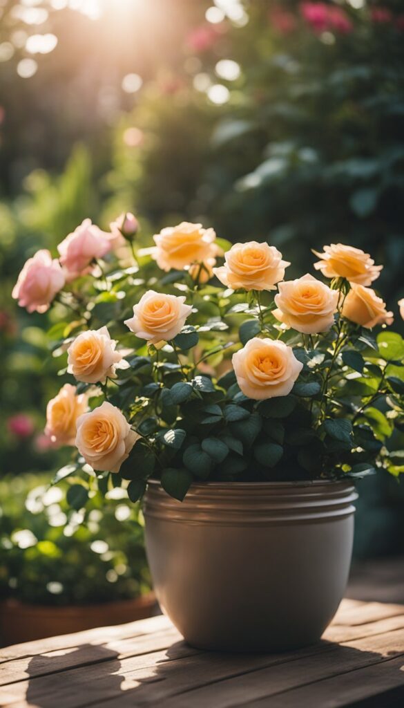 30+ Roses in Pots Cute Ideas and Inspiration - Trails and Freedom