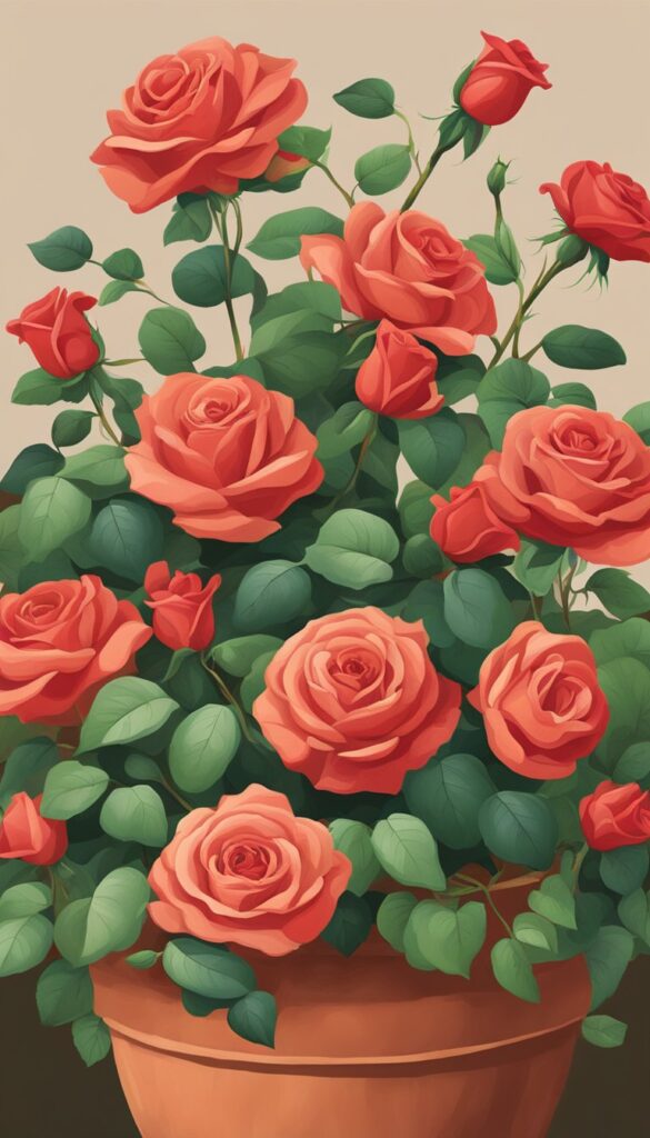 30+ Roses in Pots Cute Ideas and Inspiration - Trails and Freedom