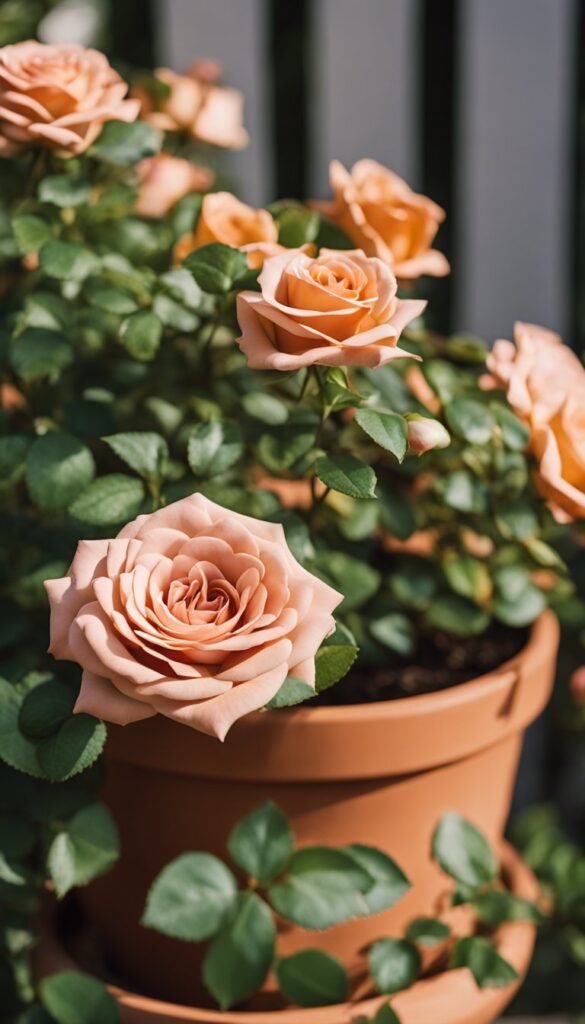 30+ Roses in Pots Cute Ideas and Inspiration - Trails and Freedom