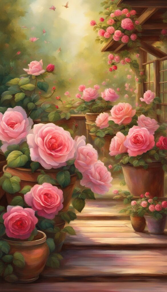 30+ Roses in Pots Cute Ideas and Inspiration - Trails and Freedom