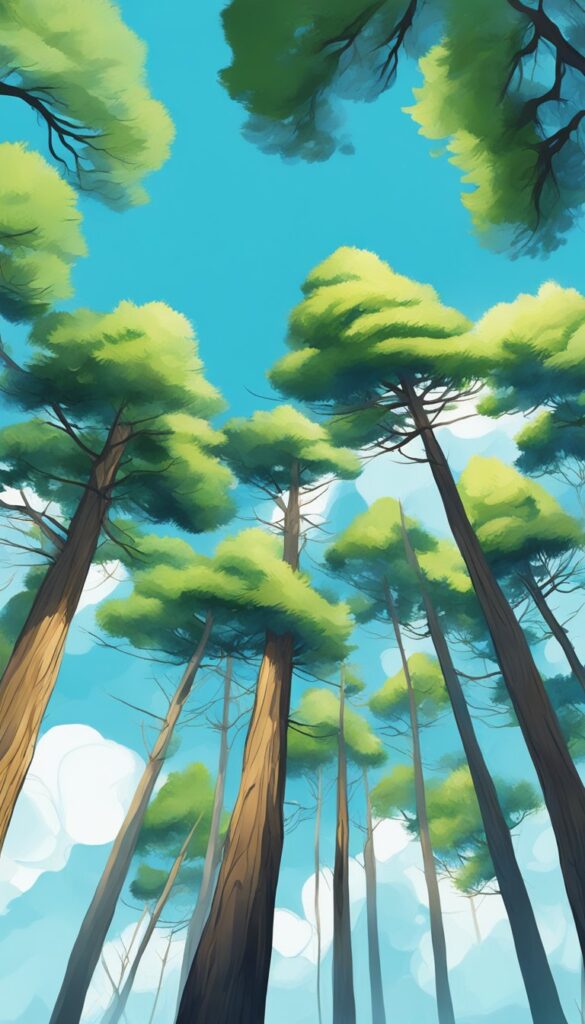 60+ Pine Tree Backgrounds, Wallpapers, Illustrations (Free, High-Res ...