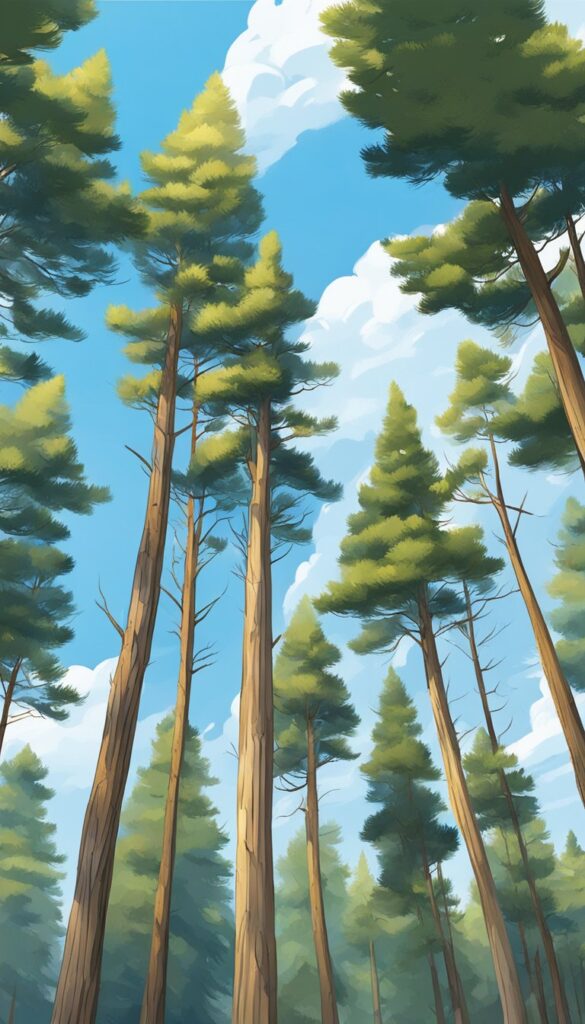 60+ Pine Tree Backgrounds, Wallpapers, Illustrations (Free, High-Res ...