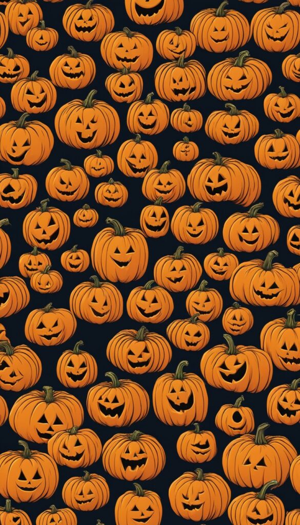 50+ Halloween Pumpkins Wallpapers, Backgrounds, Illustrations, (Free ...