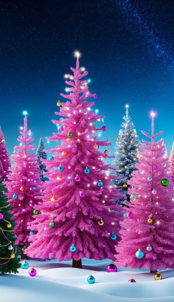 50+ Christmas Tree Backgrounds, Wallpapers, Ideas, Inspiration (High ...