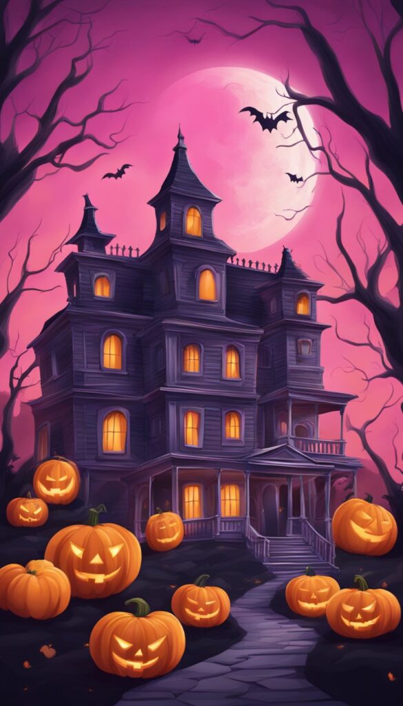 60+ Halloween Decoration Backgrounds, Illustrations, Wallpapers (Free ...