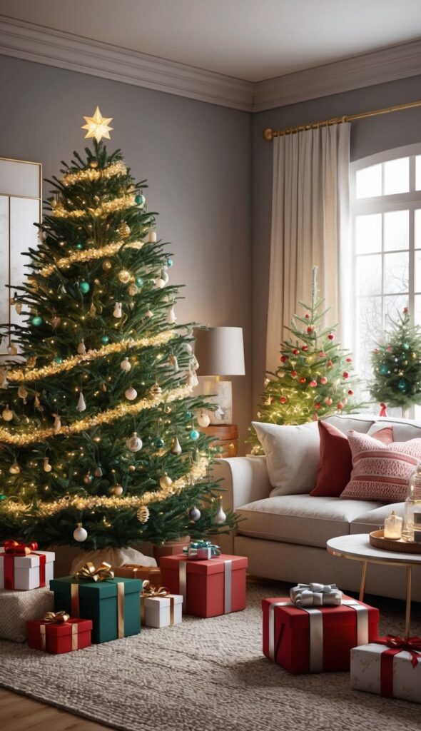 50+ Christmas Tree Backgrounds, Wallpapers, Ideas, Inspiration (High ...