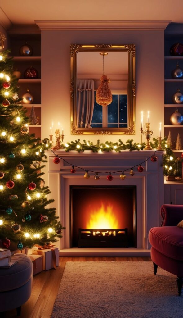 50+ Christmas Lights Backgrounds, Illustrations, and Inspiration (Free ...