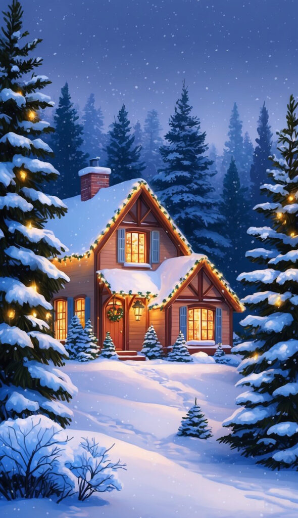 50+ Christmas Lights Backgrounds, Illustrations, and Inspiration (Free ...