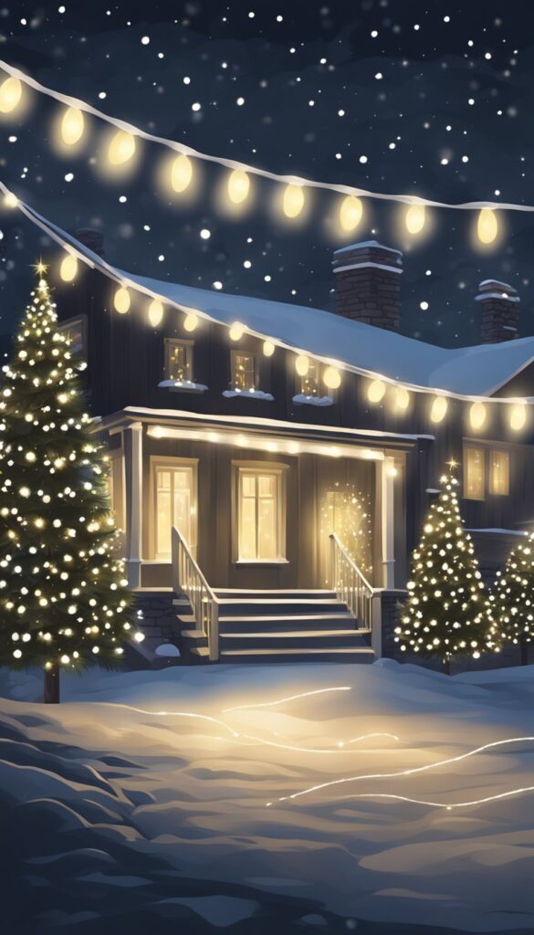 50+ Christmas Lights Backgrounds, Illustrations, and Inspiration (Free ...