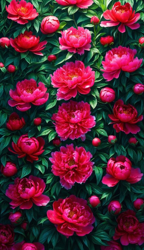 50+ Peonies Flower Wallpapers, Backgrounds, Illustrations, Inspiration ...
