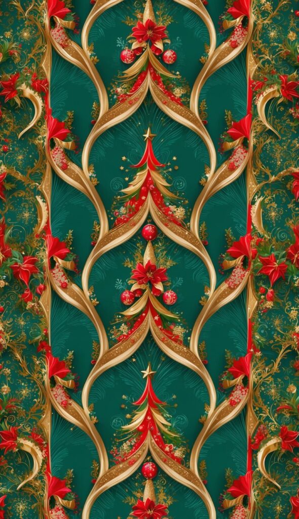 45+ Christmas Abstract Backgrounds, Wallpapers, Illustrations (Free ...