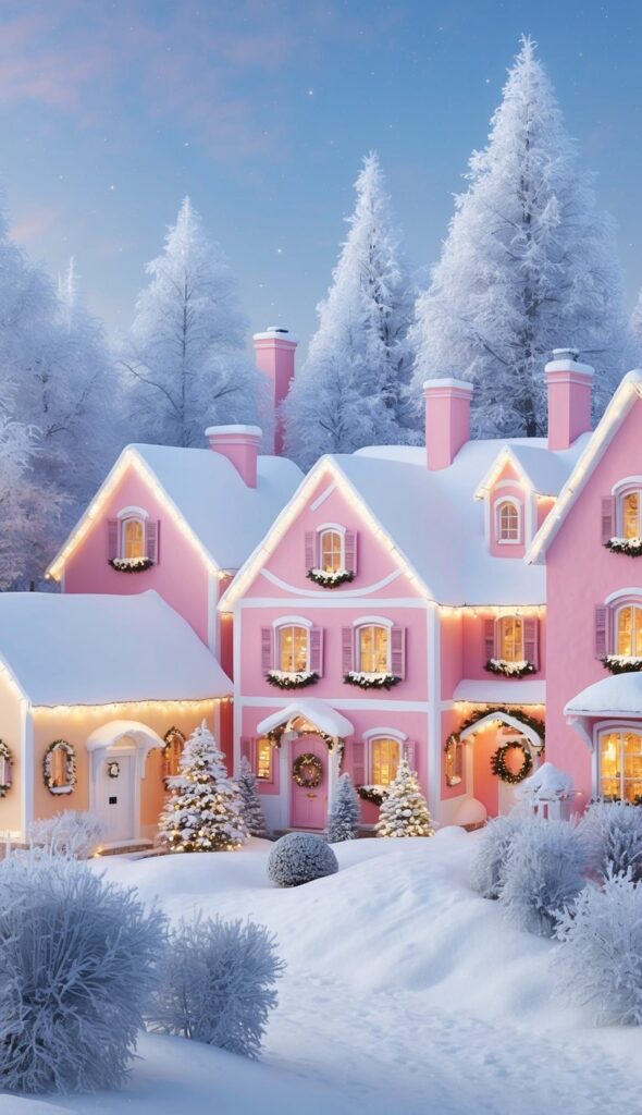 15 Pink Christmas Phone Wallpapers to Inspire Your Holidays - Trails ...