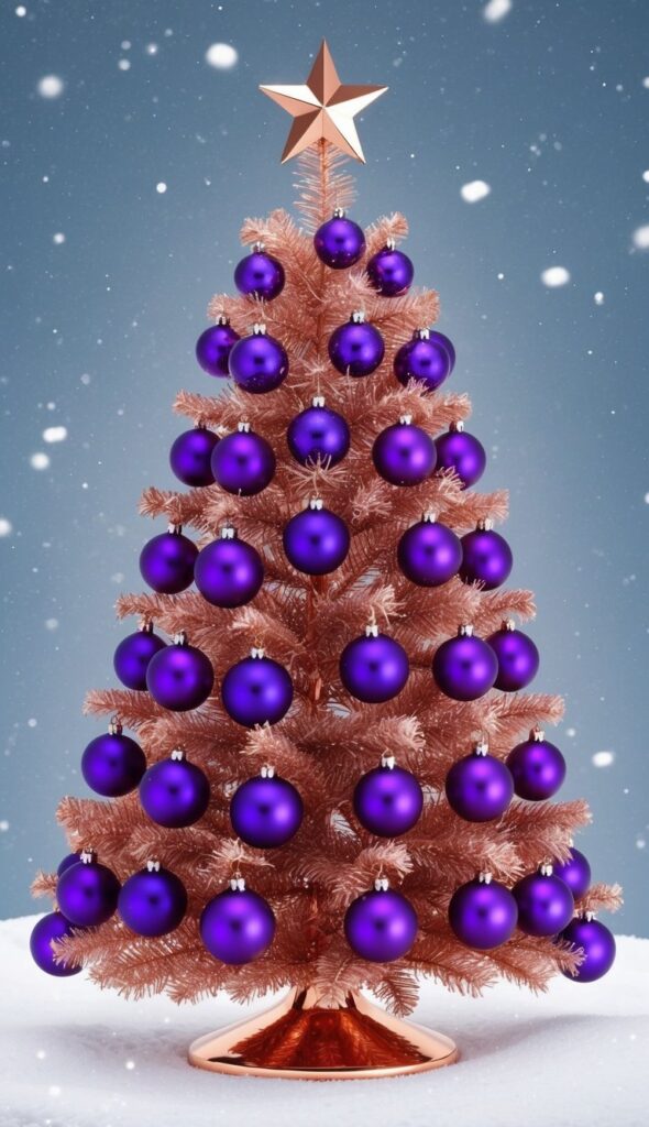 20 Purple Christmas Tree Backgrounds, Wallpapers, and Ideas for Festive ...