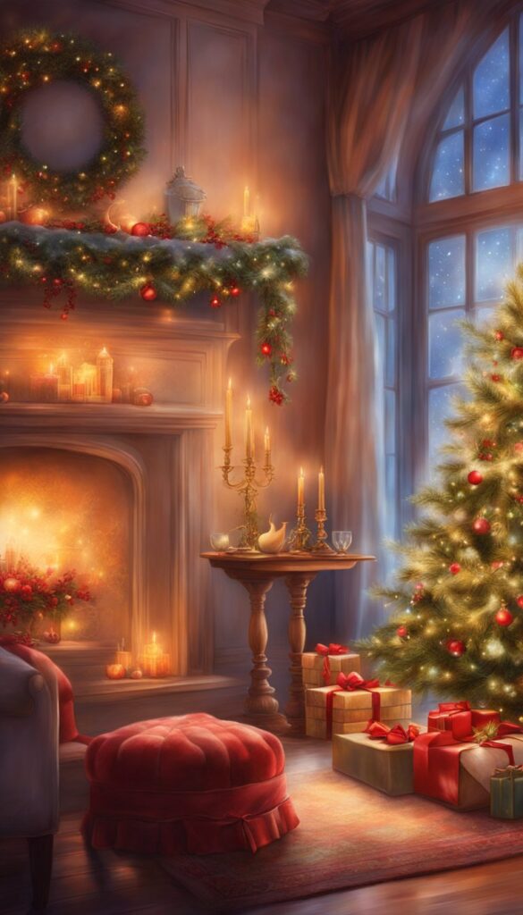 35+ Christmas Flowers Backgrounds, Wallpapers, Illustrations for ...